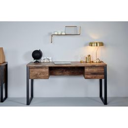 Jahnke Schreibtisch &raquo;LOOP D 150&laquo; braun B/H/T: 152,4cm x 76,2cm x 60cm