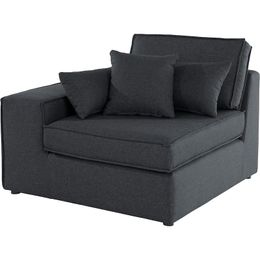 OTTO home Sofaelement &raquo;Florid&laquo; als Teil eines Modulsofas,, fester Sitzkomfort, auch in Cord grau Baumwollmix (60% Baumwolle/40% Leinen);Struktur fein 