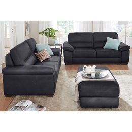 Calia italia Polstergarnitur &raquo;Gaia, hochwertige Garnitur aus 2-Sitzer & 3-Sitzer im edlen Design&laquo; Set, 2 Stk. tlg. aus pflegeleichtem Luxus-Microfaser