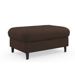 Sit & More sit&more Hocker &raquo;Marano&laquo; mit Stauraum braun 100% Polyester B/H/T: 102cm x 43cm x 67cm, Luxus-Microfaser ALTARA NUBUCK ,mit Stauraum,Fu&szlig;farbe:matt 