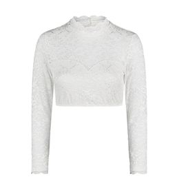 Nina von C. Dirndlbluse langarm in weiss | Gr.: 40
