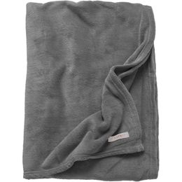 Esprit Plaid &raquo;Mellow&laquo; besonders kuschelig und weich, Kuscheldecke grau Kunstfaser B/L: 150cm x 200cm