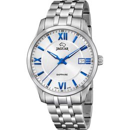 Jaguar Herren Quarzuhr &raquo;Acamar&laquo; Armbanduhr,Herrenuhr,Damenuhr,Saphirglas,Swiss Made,Edelstahlarmband silber Einheitsgr&ouml;&szlig;e