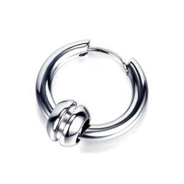 Firetti Damen Single-Creole &raquo;Schmuck Geschenk Ohrschmuck einzeln Balls&laquo; Elemente abnehmbar silber 17mm, Edelstahl