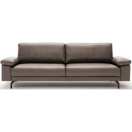Creation BY ROLF BENZ 2,5-Sitzer &raquo;CR.450 elegantes Designsofa mit hohem Sitzkomfort&laquo; grau B/H/T: 200cm x 85cm x 95cm, Leder OSKAR