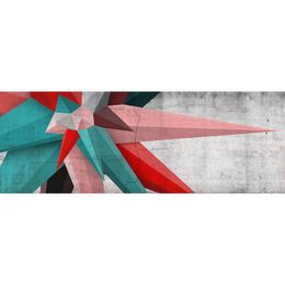 ARCHITECTS PAPER Fototapete &raquo;Atelier 47 Used Star 2&laquo; 3D-Optik glatt Vlies, Wand, Schr&auml;ge, Decke bunt Vlies B/L: 7m x 2,5m