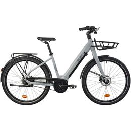 Llobe Unisex Llobe &raquo;CityVenture E-Bike 27,5" Ontario MM, grau&laquo; 7 Gang Nabenschaltung Mittelmotor 250 W grau 46cm, 27,5 Zoll (69,85cm)