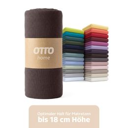 OTTO home Spannbettlaken &raquo;PHYSALIS in BASIC und PREMIUM Qualit&auml;t, 100% Baumwolle&laquo; f&uuml;r Matratzen bis 18 cm H&ouml;he, Bettlaken, Spannbetttuch, pflegeleicht