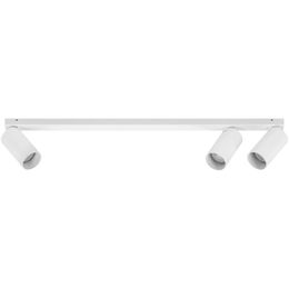 NOVA LUCE Deckenleuchte &raquo;OSO&laquo; GU10 1 Stk. wei&szlig; 3, H: 8cm, 1 Stk.