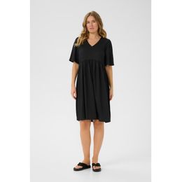 Kaffe Jerseykleid KAmolly Regular fit in Black Deep | Gr.: 40