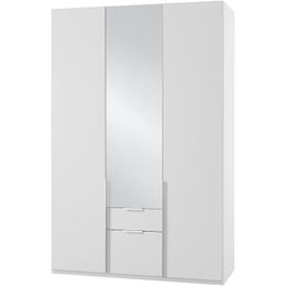 wimex Kleiderschrank &raquo;New York&laquo; mit Spiegelt&uuml;r wei&szlig; B/H/T: 135cm x 208cm x 58cm, Schubladen: 2 Stk. T&uuml;ren: 3 Stk.