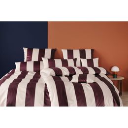 Elegante Bettw&auml;sche &raquo;Duo&laquo; 2 Stk. angenehmes Hautgef&uuml;hl Mako-Satin, Obermaterial: 100% Baumwolle B/L: 155cm x 220cm, 1 Stk., 1 Stk., Mako-Satin, B/L: 80cm x 