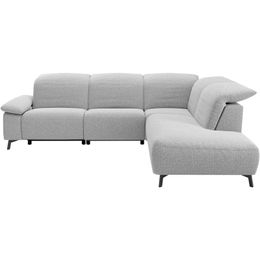 Musterring Ecksofa &raquo;MR 370, intelligenter Komfort im modernen Design&laquo; Optionale Relaxfunktion, flexible Kopfteile & klappbare Armlehnen 100% Polyester B/H/T: 