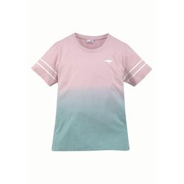 Kangaroos T-Shirt in rosa-mint | Gr.: 152/158
