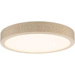 Paulmann LED Panel &raquo;Cosara 15W 3000K 300mm IP44&laquo; Warmwei&szlig; beige 1, &Oslash; 30cm H: 6,2cm