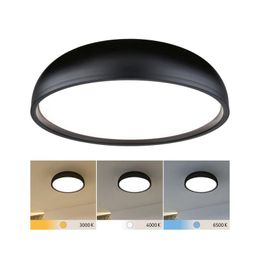 Paulmann LED Deckenleuchte &raquo;Selection Bathroom Oka IP44 24W 230V Kunststoff&laquo; Tageslichtwei&szlig; WhiteSwitch schwarz 1, &Oslash; 36cm H: 10,5cm