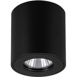 Eglo Deckenleuchte &raquo;TORRECOLA Deckenlampe - Alu, Kunststoff - GU10 - 1X5W - IP44&laquo; GU10 1 Stk. Wohzimmerlampe, Esszimmerlampe, Flur, Schlafzimmer, H9,5