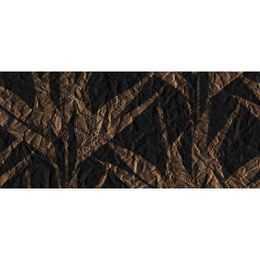 ARCHITECTS PAPER Fototapete &raquo;Atelier 47 Paper Leaves 3&laquo; floral glatt Vlies, Wand, Schr&auml;ge, Decke schwarz Vlies B/L: 6m x 2,7m
