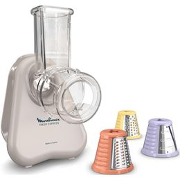 Tefal Zerkleinerer &raquo;Fresh Express&laquo; 150 W 3 Funktionen (zerkleinern, schneiden, reiben), kompakt, made in France beige Einheitsgr&ouml;&szlig;e