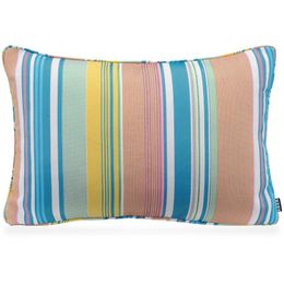 HOCK Dekokissen &raquo;Milane&laquo; mit Streifen, Kissenh&uuml;lle mit F&uuml;llung, 1 St&uuml;ck bunt Baumwolle, Polyester B/L: 40cm x 60cm, 1 Stk.