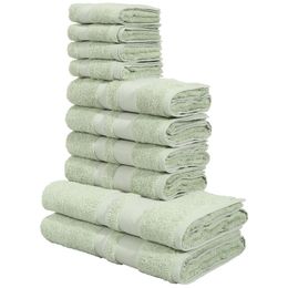 OTTO home Handtuch Set &raquo;Vanessa, 10-tlg Handtuch-Set, weich, in Standard- und Premium-Qualit&auml;t&laquo; Set 10 tlg. Walkfrottee 100% Baumwolle, Duscht&uuml;cher, 