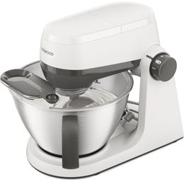 Kenwood K&uuml;chenmaschine &raquo;Multi Tasker KHC30.000WH&laquo; Aufbewahrung f&uuml;r 2 Aufs&auml;tze, Einhandsch&uuml;ssel & 44% leiser als KHC29 wei&szlig; Einheitsgr&ouml;&szlig;e K&uuml;chenmaschine
