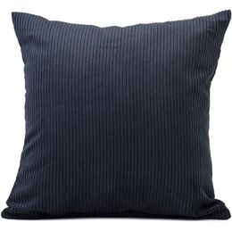 G&ouml;zze Dekokissen &raquo;Capri Cord&laquo; schwarz Polyester B/L: 60cm x 60cm, 1 Stk.
