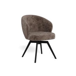 ACTONA GROUP Esszimmerstuhl &raquo;Polsterstuhl&laquo; () 1 Stk.Stuhl, Stoff, Armlehnen, mit Dreh- & R&uuml;ckf&uuml;hrfunktion, FSC Stoff B/H/T: 58,5cm x 80cm x 60cm, 1 