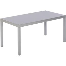 Merxx Gartentisch &raquo;Taviano&laquo; Tisch 90x150 cm, Aluminium, Sicherheitsglas grau B/H/T: 90cm x 74cm x 150cm