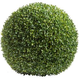 Kunstbaum &raquo;Buchskugel&laquo; gr&uuml;n Kunststoff &Oslash;/H: 45cm x 45cm, 1 Stk.