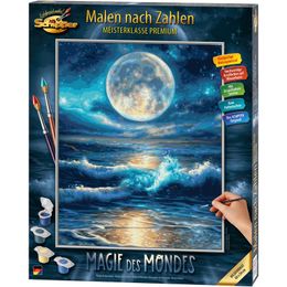Schipper Malen nach Zahlen &raquo;Meisterklasse Premium - Magie des Mondes&laquo; Made in Germany Einheitsgr&ouml;&szlig;e