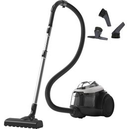 AEG Bodenstaubsauger &raquo;AL61C2SW&laquo; 700 W beutellos Kraftvolle Reinigung: AUTO‐Bodend&uuml;se f&uuml;r Hartb&ouml;den, Teppiche & Laminat schwarz Einheitsgr&ouml;&szlig;e 