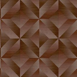 WOW Vliestapete &raquo;Boutique Rot&laquo; FSC zertifiziert, mit lebhaftem Druck, 10 Meter L&auml;nge rot Vlies B/L: 0,52m x 10m, Rollen: 1