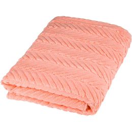 Ross Duschtuch &raquo;Sensual 9001&laquo; 100% Baumwolle orange Frottier, Obermaterial: 100% Baumwolle B/L: 75cmx140cm, 1 Stk., Frottier