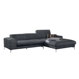 W.Schillig Ecksofa &raquo;piedroo, Designsofa mit tollem Sitzkomfort, bequem und elegant, L-Form&laquo; Kopfteilverstellung, wahlweise mit Sitztiefenverstellung, 