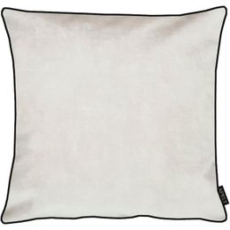 Apelt Dekokissen &raquo;Ruby&laquo; Kissenh&uuml;lle ohne F&uuml;llung, 1 St&uuml;ck beige Polyester B/L: 46cm x 46cm, 1 Stk.