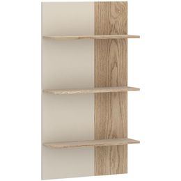 Home Affaire Wandregal Wandpaneel, Wandregal, Breite 60 cm, 3 Ablageb&ouml;den Holzwerkstoff B/H/T: 60cm x 114cm x 21,6cm