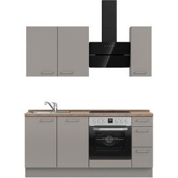 Nobilia K&uuml;chenzeile &raquo;"Laser II", NEU: individuell anpassbar mit gratis Profi-Beratung&laquo; vormontiert, 180 cm breit, optional mit verschiedenen E‐Ger&auml;te-