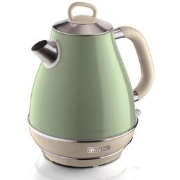 Ariete Wasserkocher &raquo;Vintage 2869 gr&uuml;n&laquo; 1,7 l 2200 W gr&uuml;n Einheitsgr&ouml;&szlig;e Wasserkocher