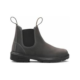 Blundstone Chelsea Boot "2594 Steel Grey Waxed Suede (Kids)" in Grau | Gr.: 32