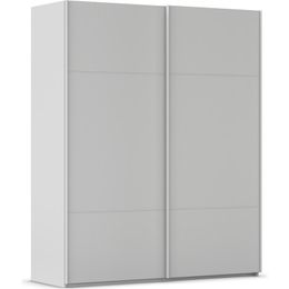 Rauch Schwebet&uuml;renschrank &raquo;Kleiderschrank Schrank Garderobe Schlafzimmerschrank SCALE-TRIO&laquo; edle dreigeteilte Front, 2 Zierleisten in Griff-Farbe MADE
