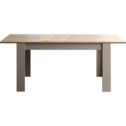 Home Affaire Esstisch &raquo;Gent 137 x 90 cm, K&uuml;chentisch, Esszimmertisch, zweifarbig,&laquo; moderner rechteckiger Esstisch, ausziehbar, erweiterbar auf 185 cm 