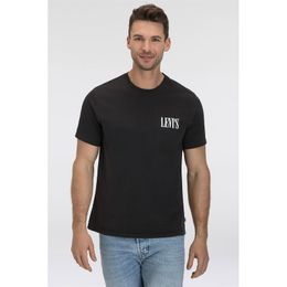 Levi's Levi's Herren T-Shirt &raquo;RELAXED FIT TEE&laquo; mit Logoschriftzug schwarz S