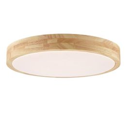 Brilliant LED Deckenleuchte &raquo;Moreen&laquo; LED-Modul 1 Stk. Kaltwei&szlig; Neutralwei&szlig; Warmwei&szlig; &Oslash; 34 cm, 2000lm, Lichtfarbe bei Montage w&auml;hlbar, 2700K, 4000K, 6500 K beige 