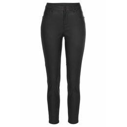 Lascana Lederimitathose in schwarz | Gr.: 40