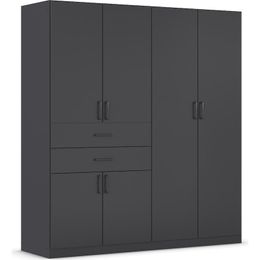 Rauch Dreht&uuml;renschrank &raquo;Kleiderschrank Schrank Garderobe MAIKA mit Dekor-Front&laquo; 2 Schubladen, in verschiedenen Breiten, H&ouml;hen, Farben, MADE IN GERMANY