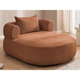 Home Affaire XXL-Sessel &raquo;LUSSAC Loveseat extra tief, gro&szlig;e Sitzfl&auml;che, Ma&szlig;e B/T/H: 123/158/78cm&laquo; hoher Sitzkomfort und modernes Design, Sofa ohne 