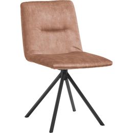 Musterring Polsterstuhl &raquo;JustB! SP500&laquo; () 1 Stk.ohne Armlehne, wahlweise mit Drehfunktion, Stativgestell in schwarz beige 1 Stk., Veloursstoff, drehbar