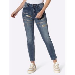 Heine Jeans in blue-stone-washed | Gr.: 48