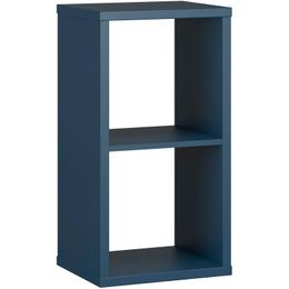 FORTE Standregal &raquo;Mauro&laquo; Regal mit 2 F&auml;chern, B/H/T 38,2x72,9x32,9 cm, langlebige Beschichtung blau Holzwerkstoff B/H/T: 39,5cm x 72,8cm x 32,9cm, 2 